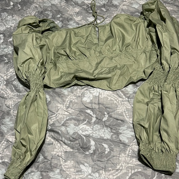 Missguided | Tops | Missguided Poplin Milkmaid Corset Top | Poshmark